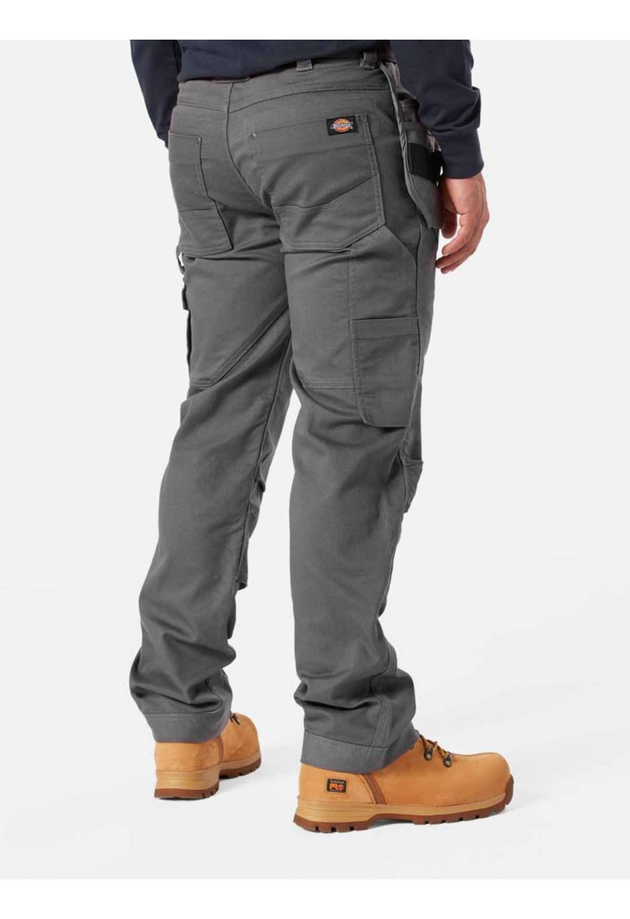 Tech Work Trousers Rinsed Slate - Dickies Tech Work Trousers Rinsed Slate - Dickies